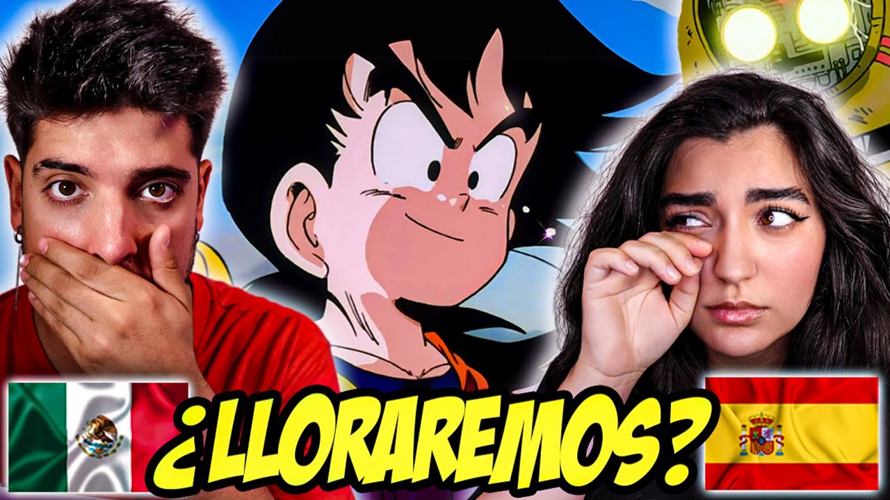 ESPAÑOLES REACCIONAN A DRAGON BALL DOBLAJE LATINO🔥💥GOHAN Y EL SR ROBOT💥LATINO VS CASTELLANO🔥 ...