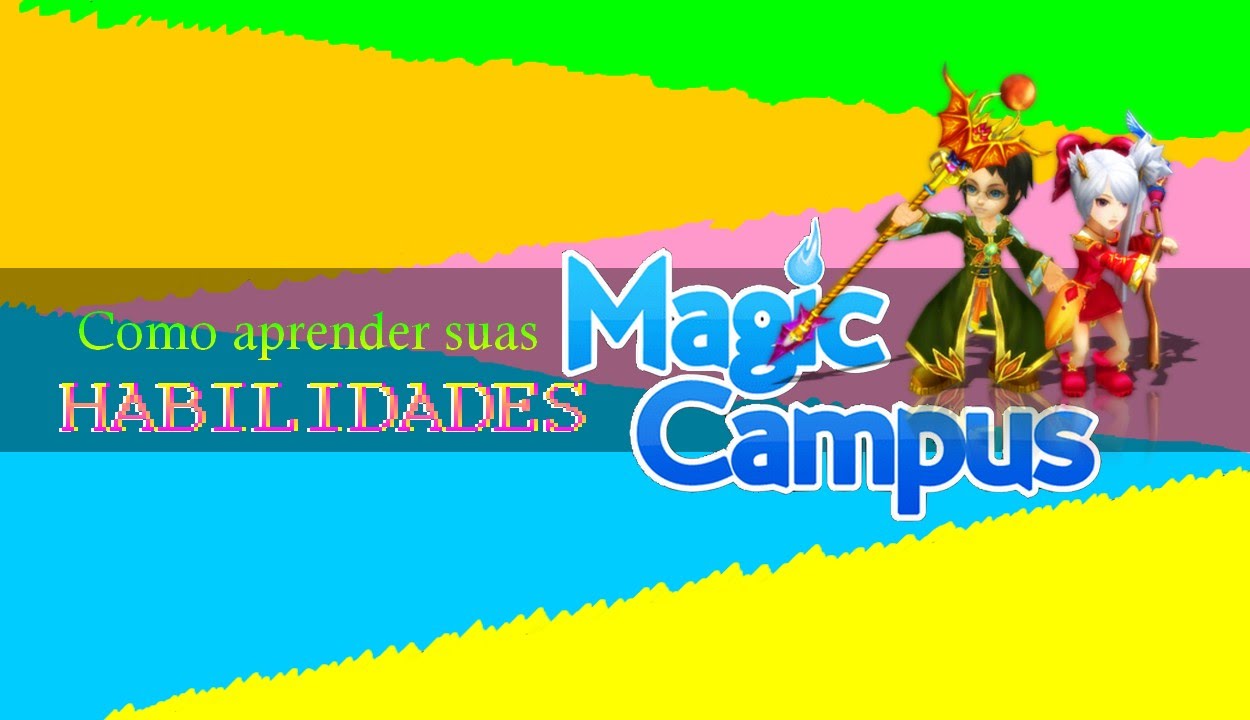 Magic Campus: Como aprender e upar suas habilidades - YouTube