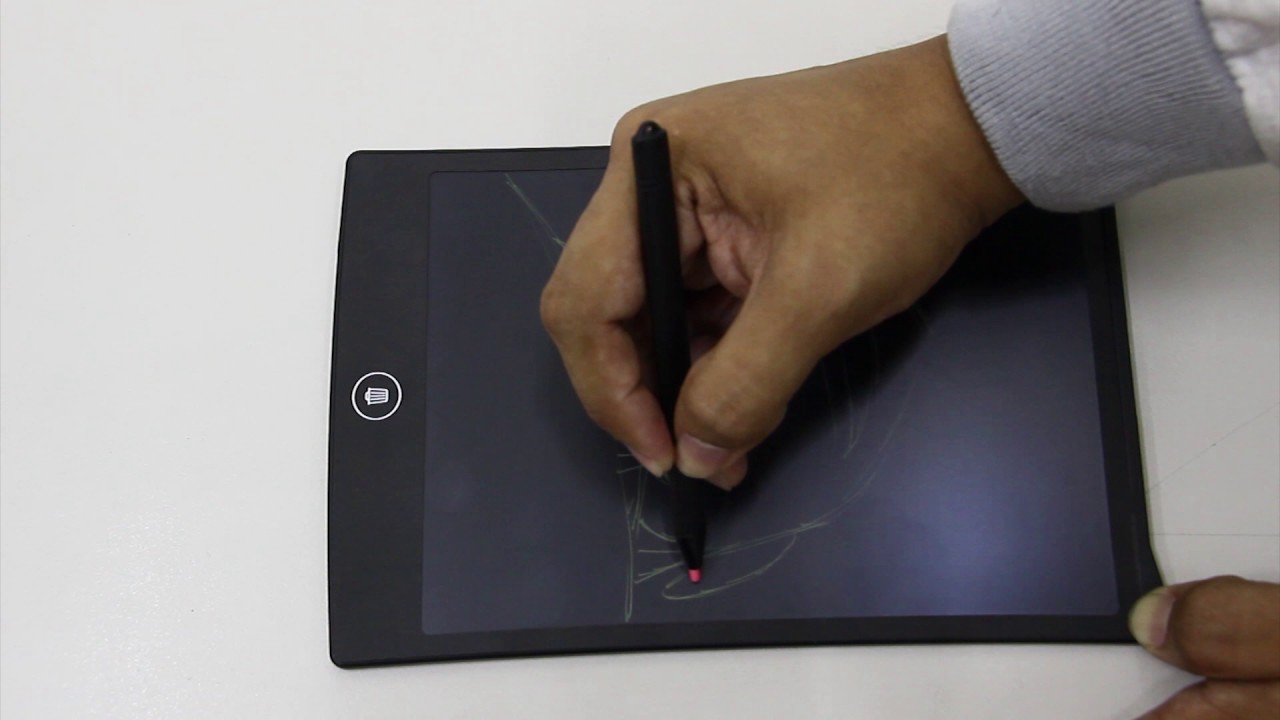 8 Inch - LCD Writing/Drawing Tablet - YouTube