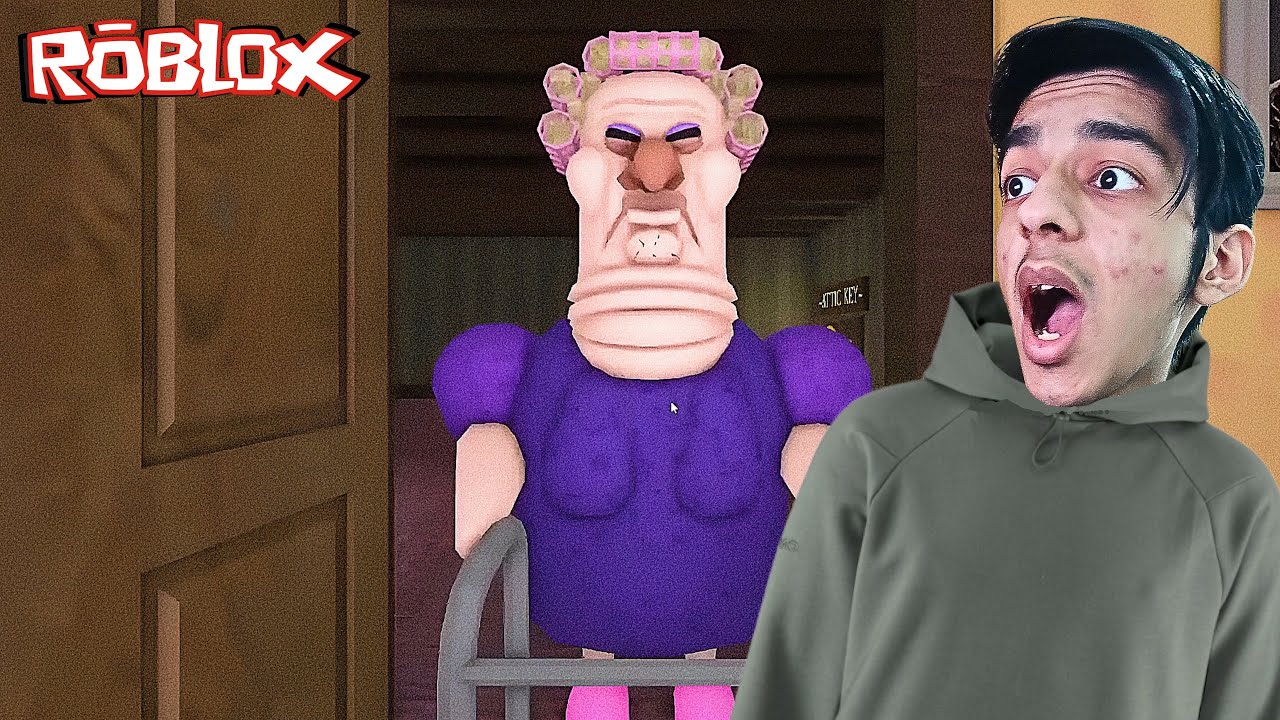 GRUMPY GRAN! (SCARY OBBY) Roblox Gameplay #2 - YouTube