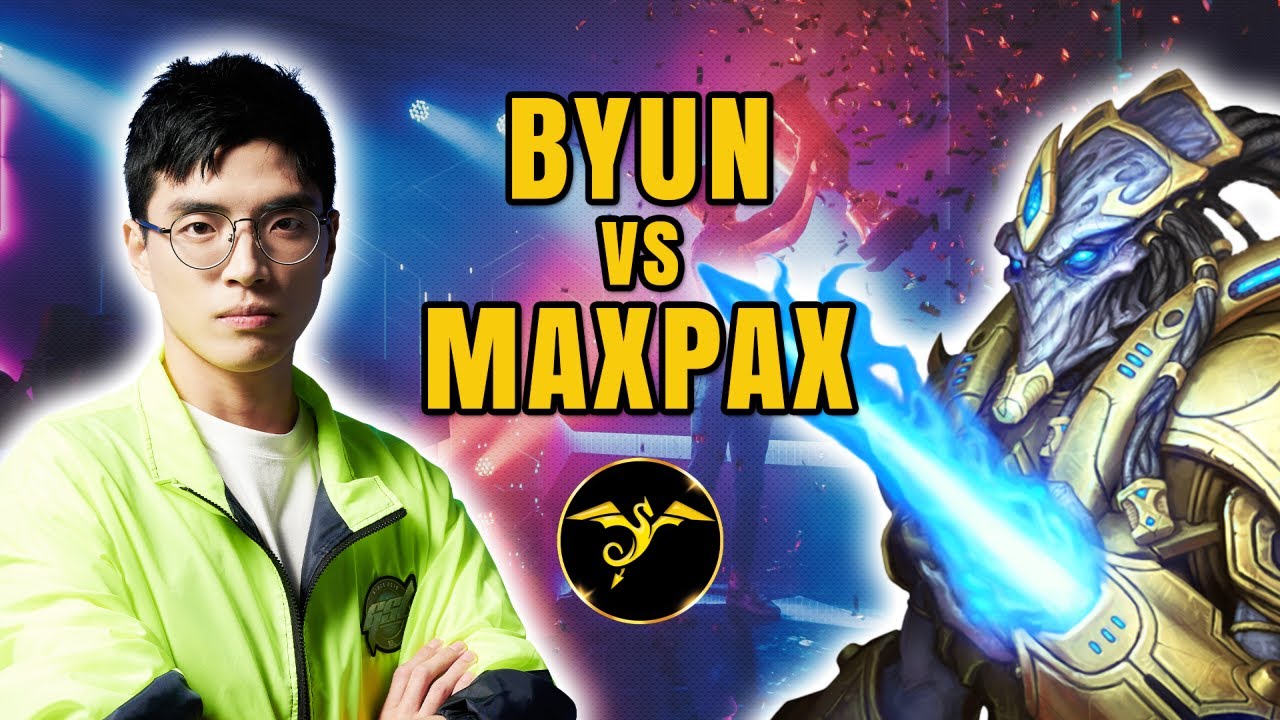 StarCraft 2 - BYUN vs MAXPAX! - StayAtHome Story Cup #4 | LB - YouTube