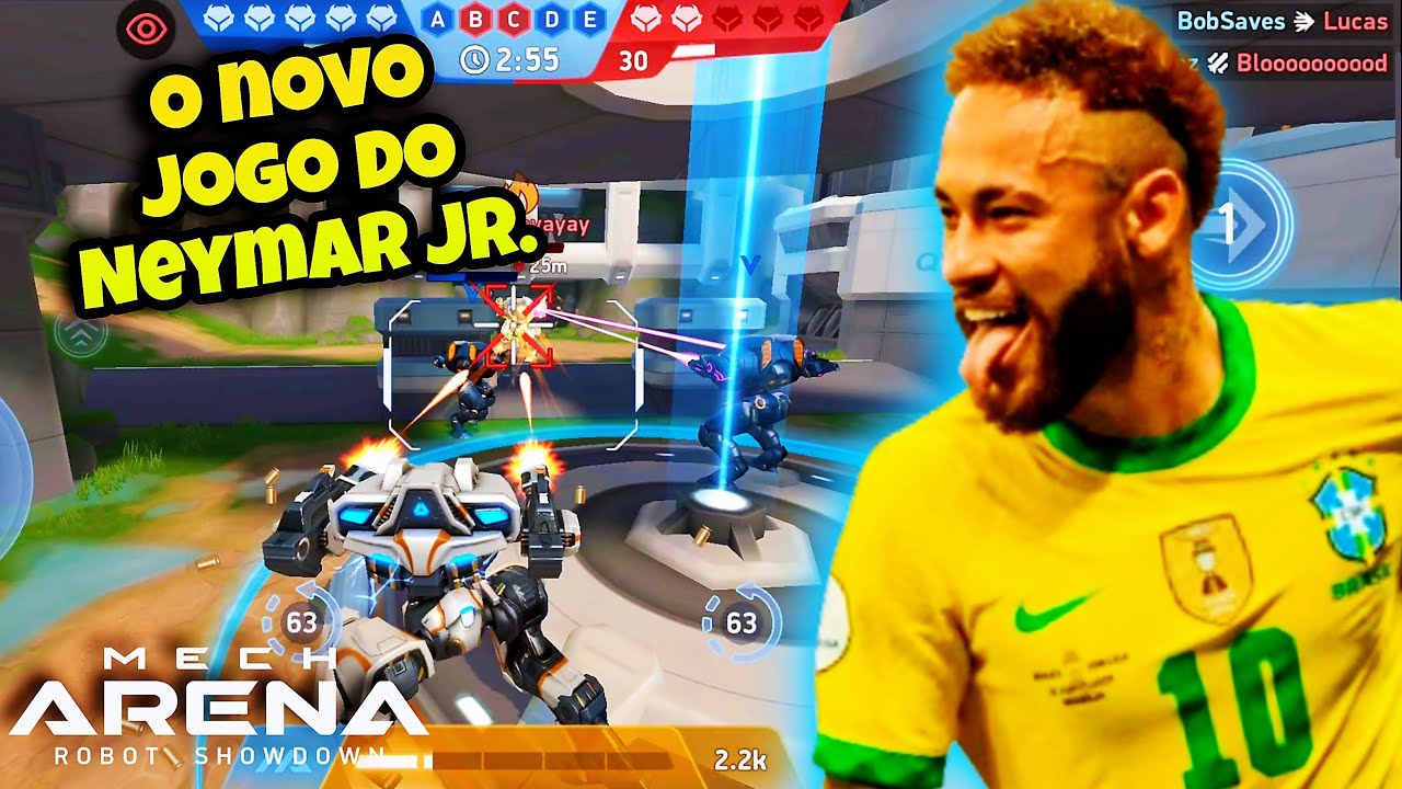 O Novo Jogo Do Neymar Jr. Mech Arena [Gameplay+] - YouTube