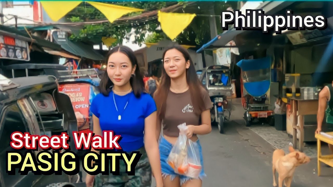 Walking Tour Inside Rodriguez Compound Pasig City Philippines -4K - YouTube