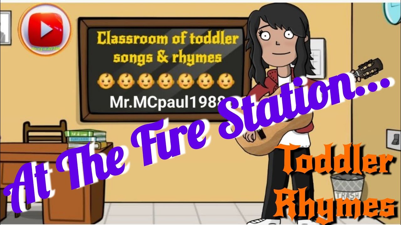 Fire station song for children ।। English Rhymes ।। Nursery Rhymes ...