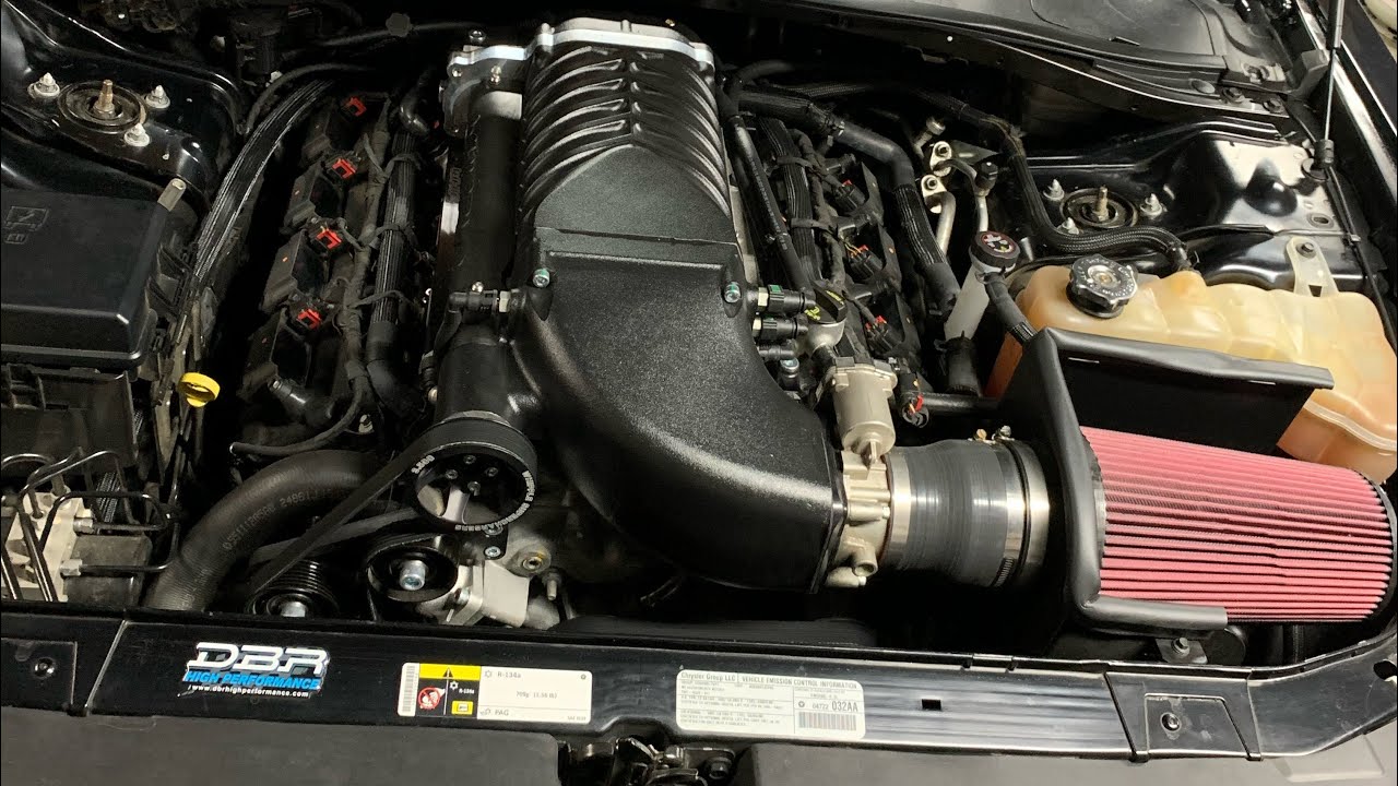 Whipple Supercharged R/T Challenger build update! - YouTube