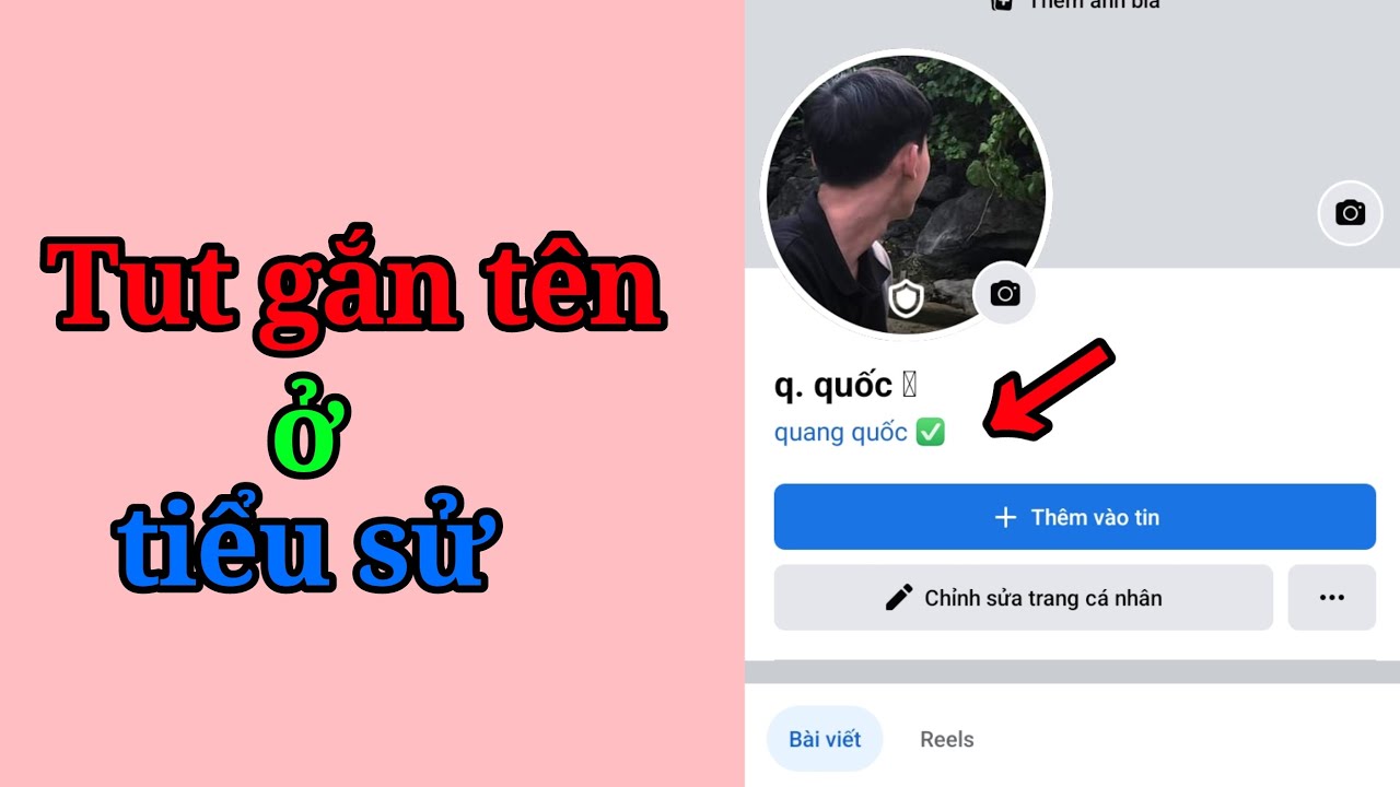 Tut tag acc lên tiểu sử siêu dễ - YouTube