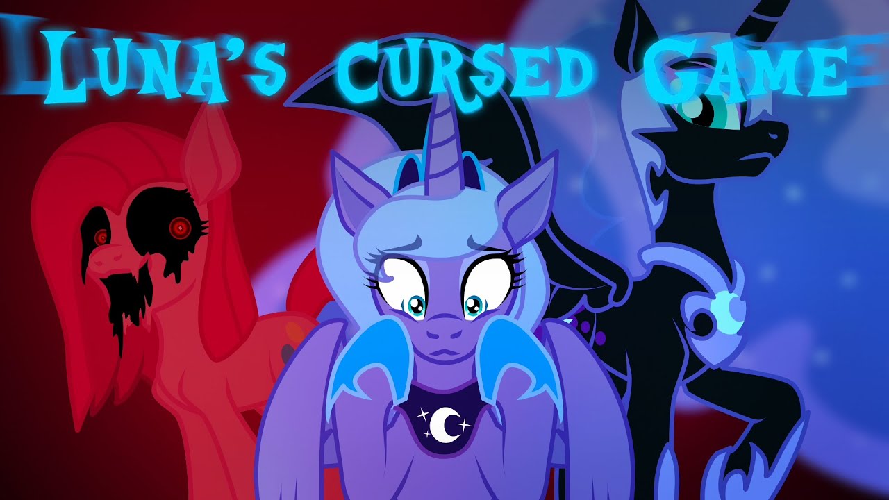Возвращение кошмаров Луны ﴾ Luna's Cursed Game (RUS) ﴿ №1 - YouTube