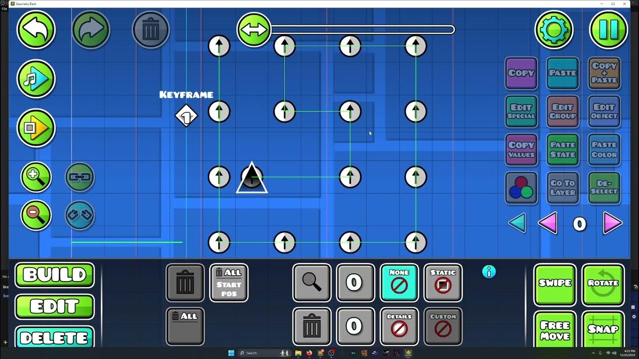 How to use the Keyframe Trigger | Geometry Dash 2.2 - YouTube