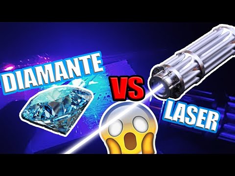 LASER POTENTE + DIAMANTE | MIRA LO QUE PASA IMPRESIONANTE!!! - YouTube