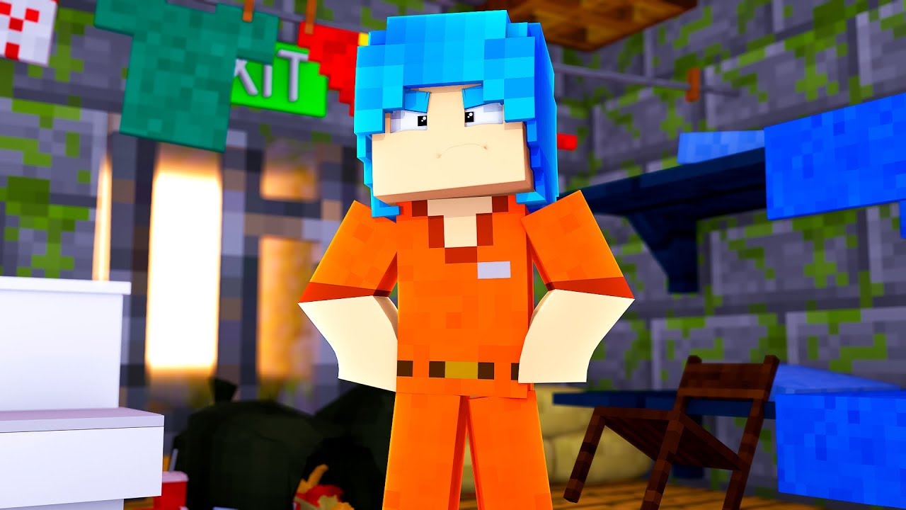 DEUX PRISONNIERS SE BATTENT EN PRISON ! Roleplay Prison Minecraft - YouTube