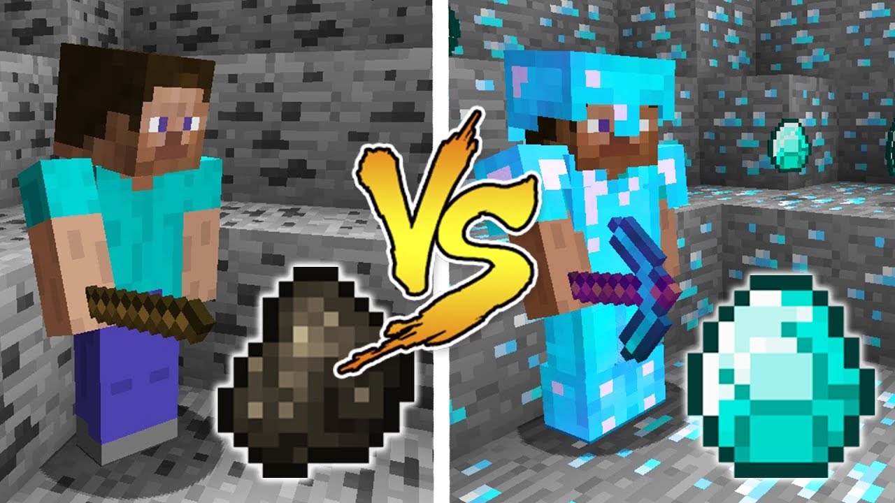 MINECRAFT - NOOB VS PRO: DIAMOND BATTLE - YouTube