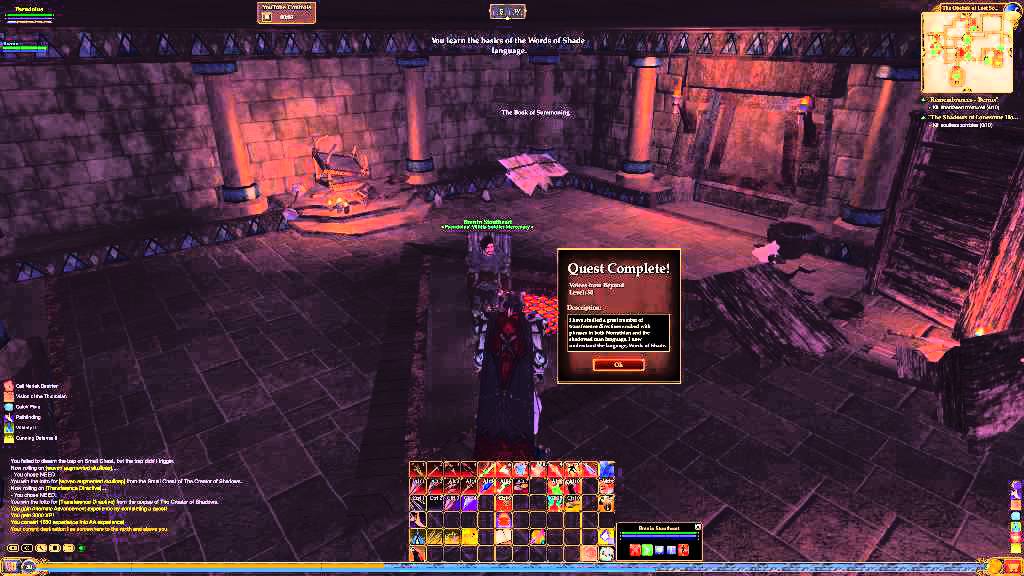 Everquest 2 - Learning Words Of Shade (Shadowed Man language) - YouTube