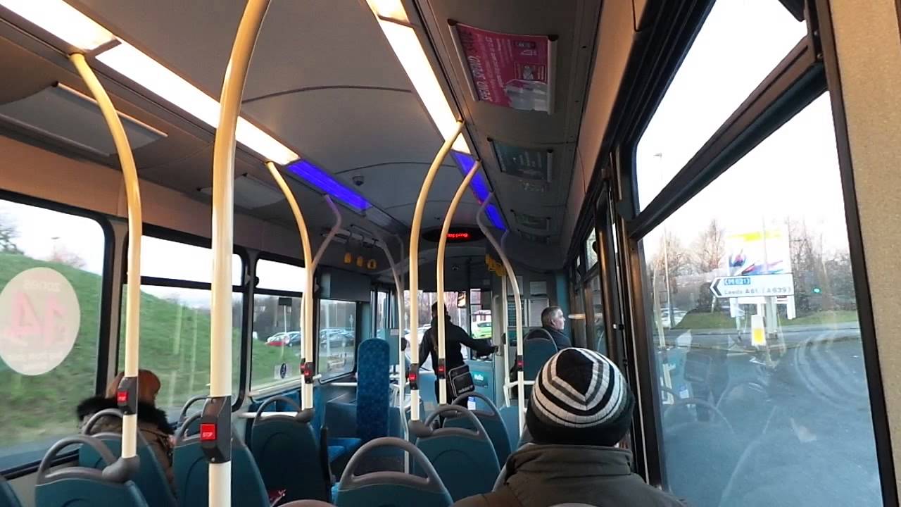 Service: 110 | Arriva Yorkshire Wright Pulsar 2 1459 (YJ62 JPX) - YouTube