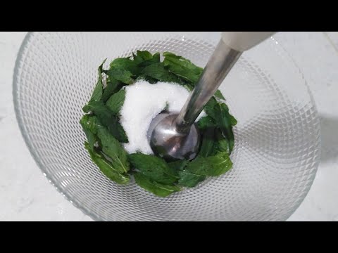 ŞEKERİ NANE İLE ÇIRPTIM ! SONUÇ İNANILMAZ 😯 BU TARİFİ BİLİYOR MUYDUNUZ| %100 PRATİK!