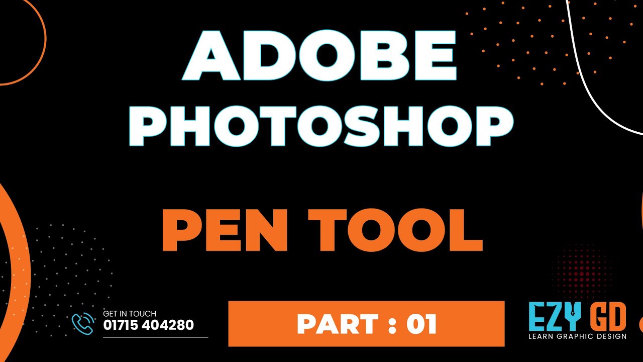 Adobe Photoshop Pen Tool || Photoshop CC 2022 || Graphic Design || EZY ...