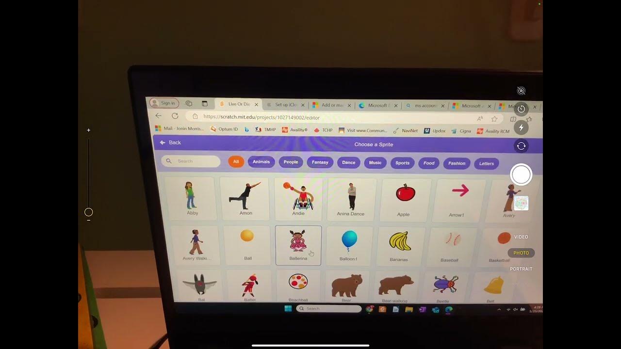 How to make a Live Or Die game in Scratch Part One - YouTube