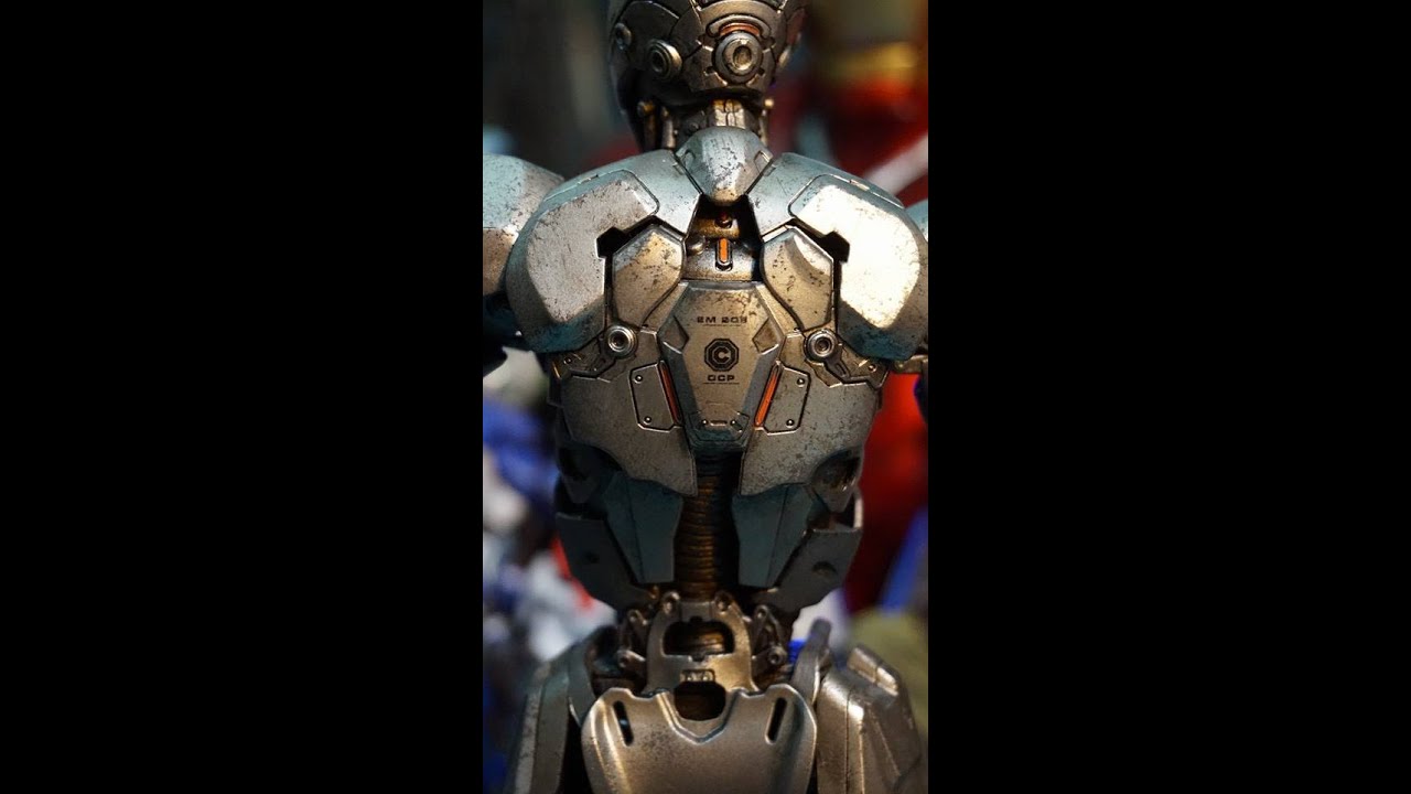 ThreeZero Robocop EM-208 機器戰警 開箱 - YouTube