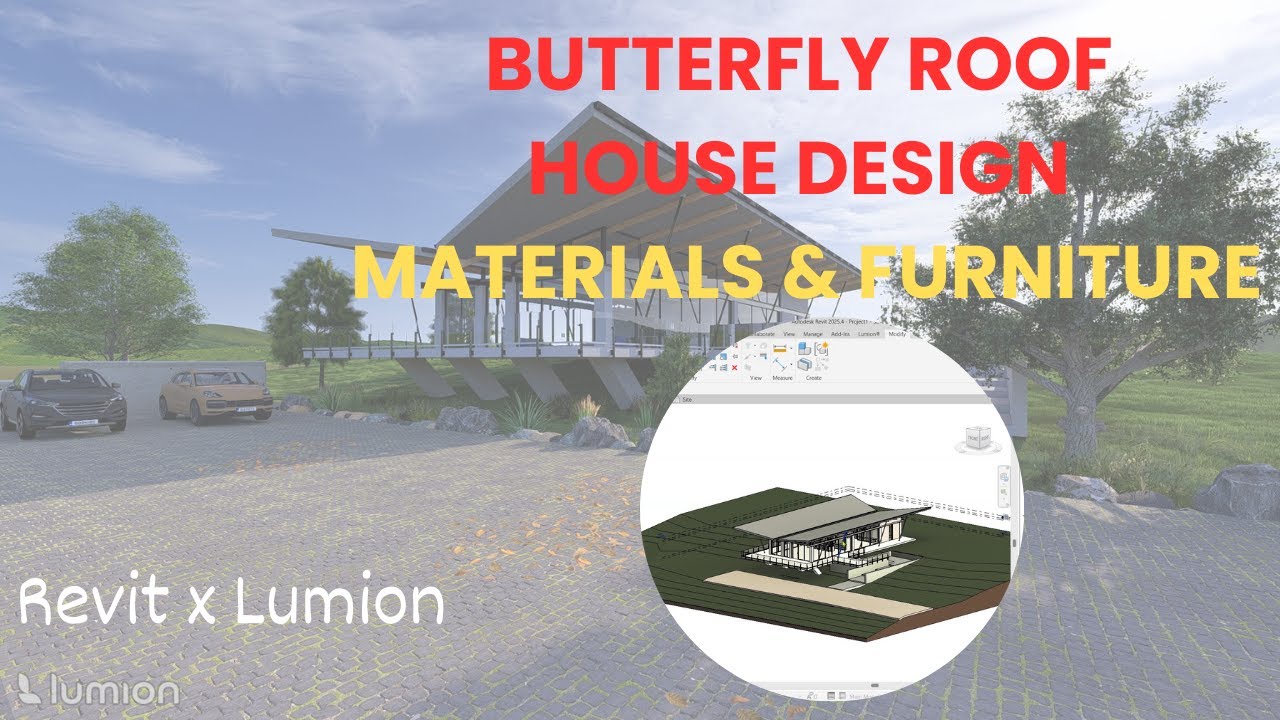 Revit House Tutorial (Part 5) | Adding Doors, Furniture & Applying ...