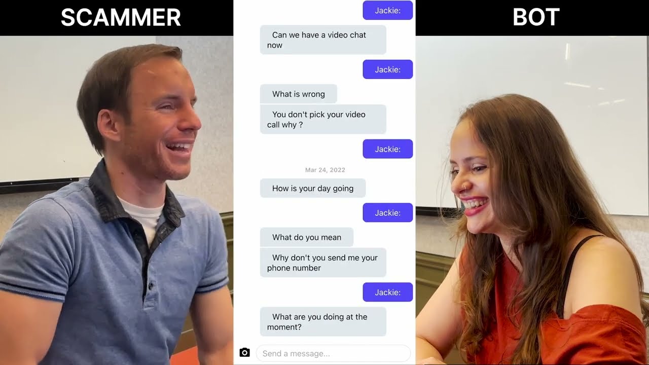 Jackie | Filteroff Scammer Bot Series - YouTube