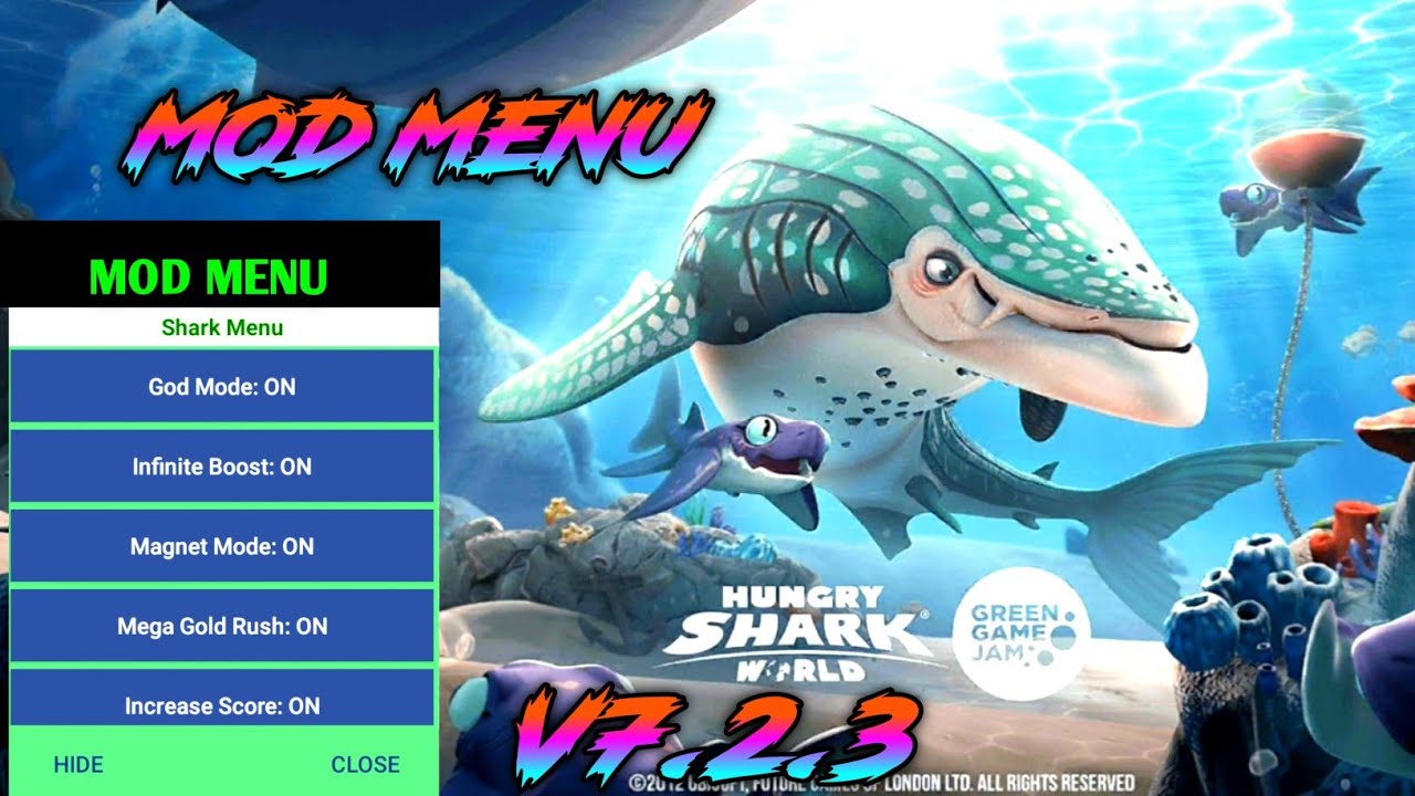 Hungry Shark World MOD Menu 7.2.3 V2 🔥 - YouTube