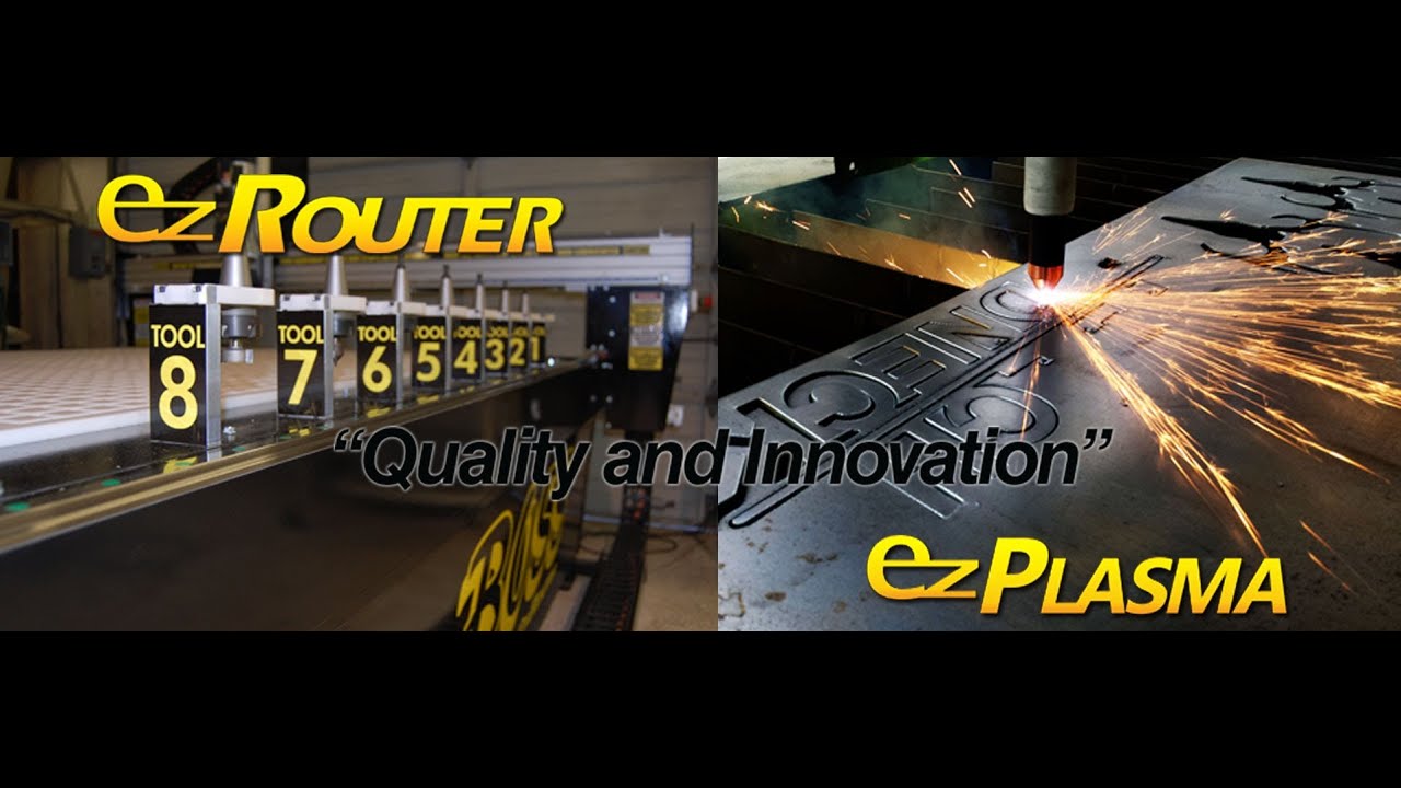 CNC Routers & Plasma Cutters - Welcome to EZ Router - YouTube