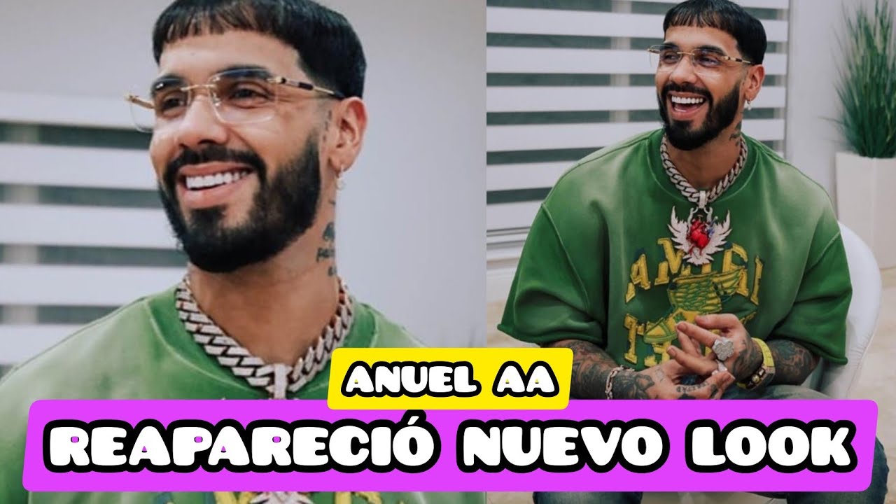 💥ANUEL AA Reapareció En Las Redes Sociales Con Un Nuevo Look Y Es Viral ...