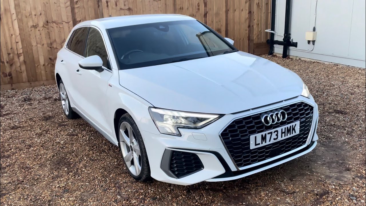 Gorgeous Glacier White metallic Audi A3 for sale!!! - YouTube