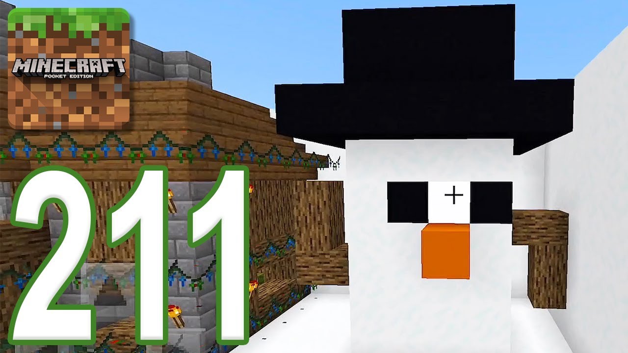 Minecraft: PE - Gameplay Walkthrough Part 211 - Find The Button: Christmas (iOS, Android) - YouTube
