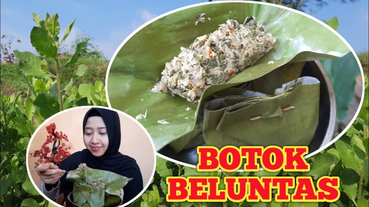 Resep Botok Beluntas (Cara Membuat Botok) - YouTube