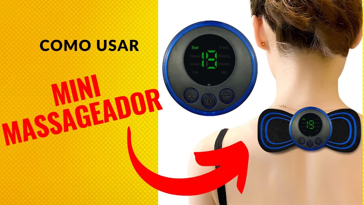 Como usar o mini massageador (tutorial) - YouTube