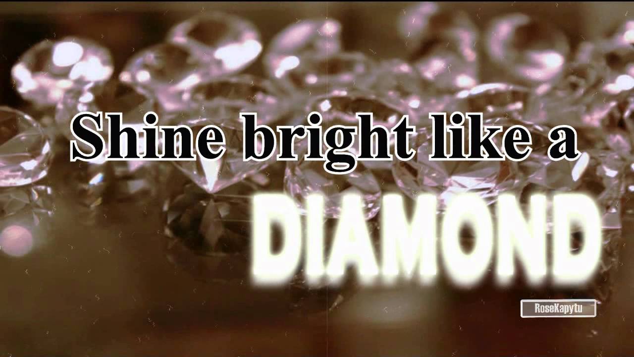 Rihanna - Diamonds (Lyric Video) - YouTube