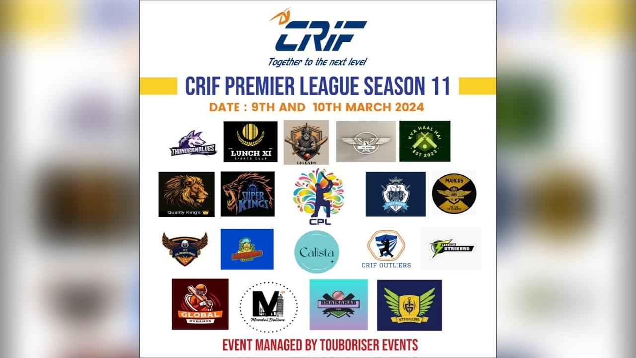 Day 1 || CRIF Premier League 2024 || Pune - YouTube