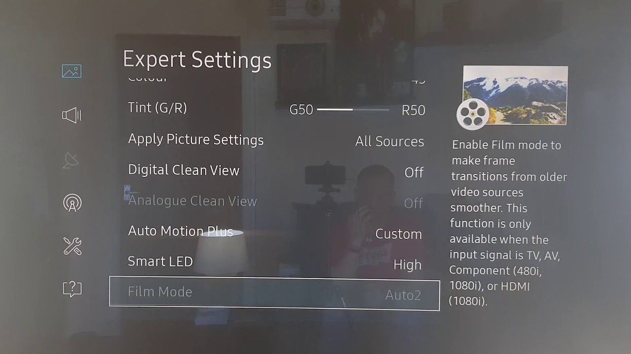 Samsung KS7000, KS8000, KS9000 Calibration Settings 1220 Firmware - YouTube
