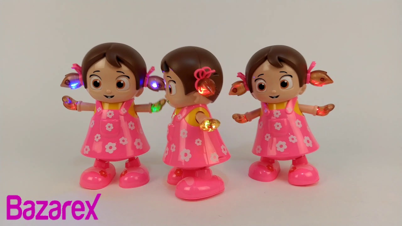Toy Battery Operated Dancing Girl with Light and Music. - YouTube