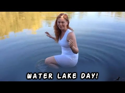 Water Lake Day ! Amazonian Models #waterlakefun #waterlake #fun #swimming