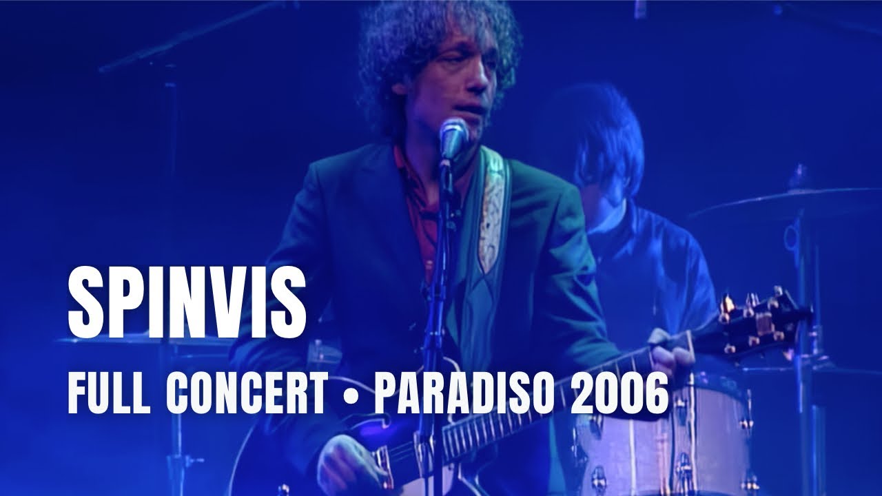 Spinvis - Full Concert | Live at Paradiso Amsterdam 2006 - YouTube