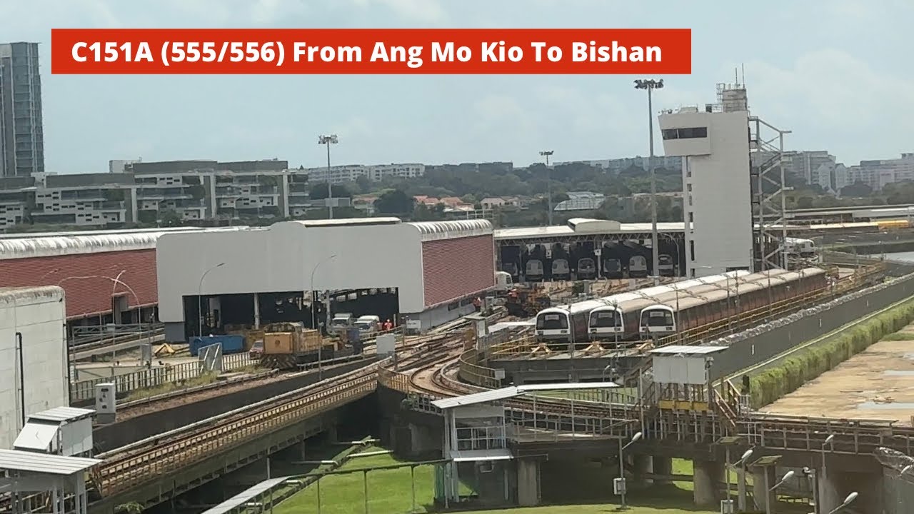 [Locomotive Breakdown/Redeployed From EWL][SMRT] C151A (555/556) from ...