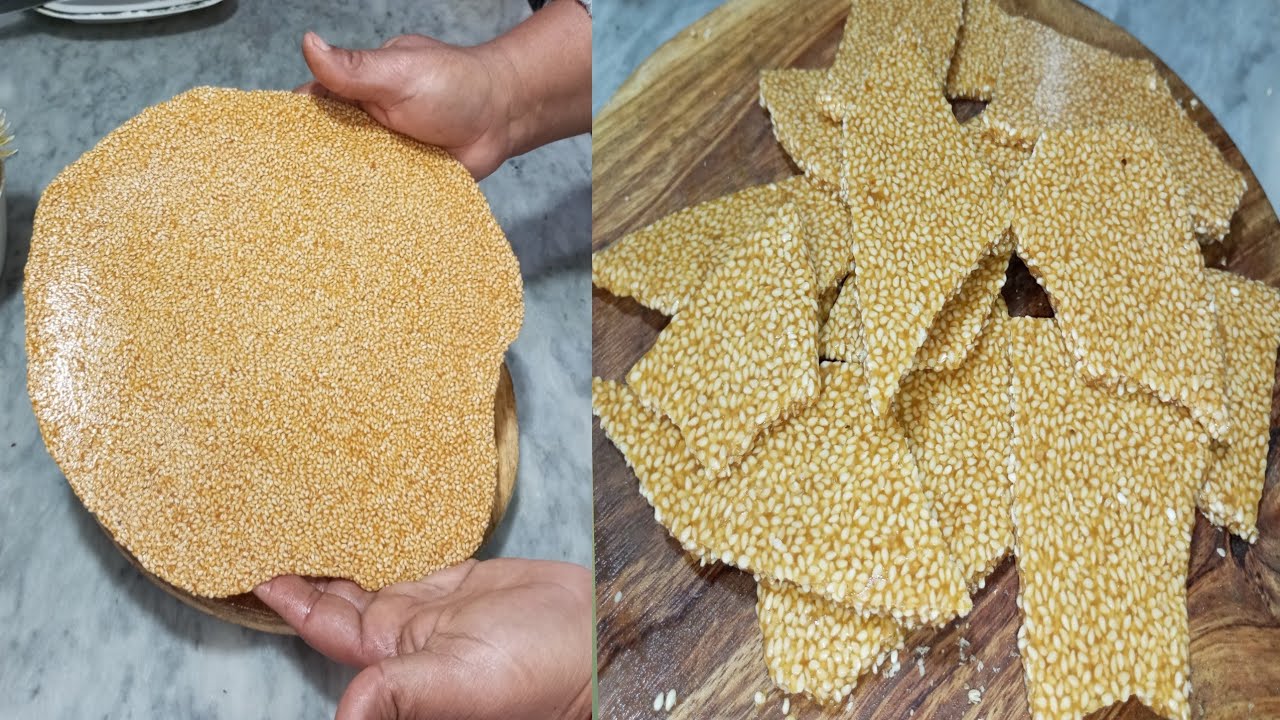 Only 2 ingredient til papdi in10 minutes | kurkuri Til Papdi Recipe ...