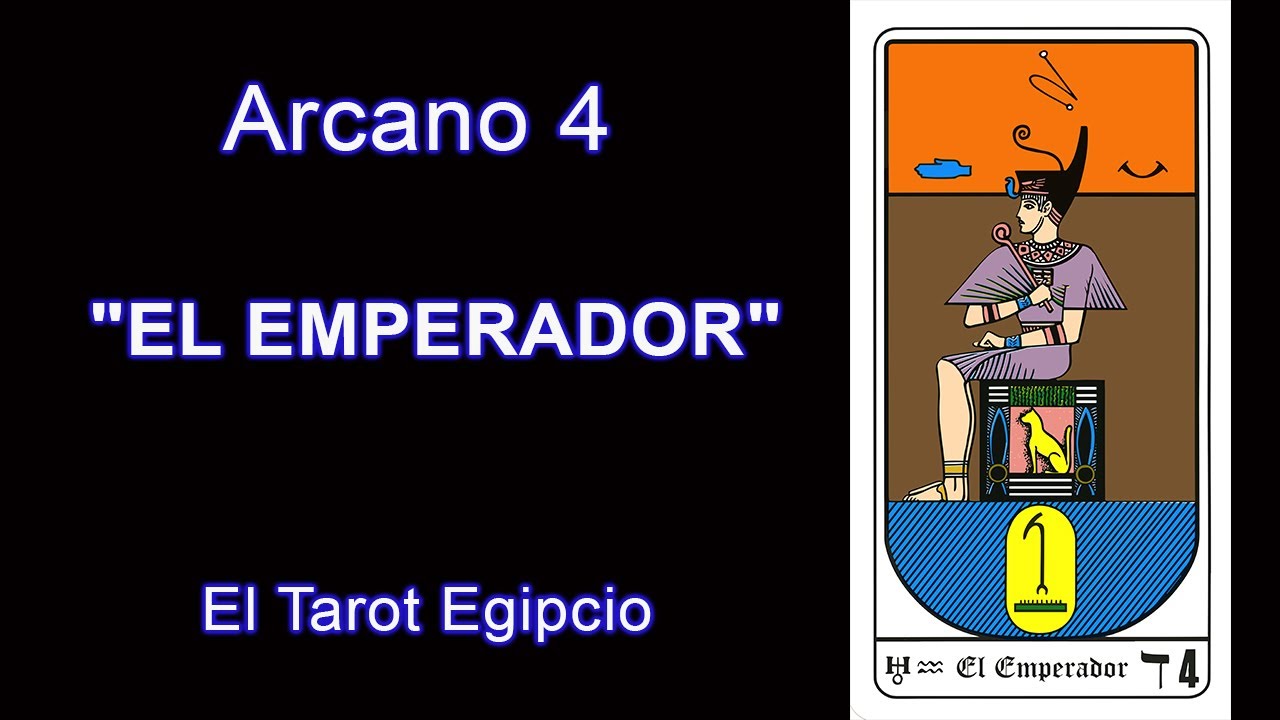 Arcano 4 - "EL EMPERADOR" - El Tarot Egipcio - Extraído de: CURSO ...