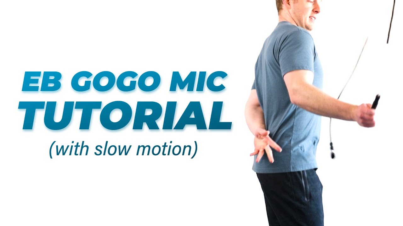 EB GOGO MIC RELEASE (with slow motion) JUMP ROPE TUTORIAL | COACH NATE K-G - YouTube