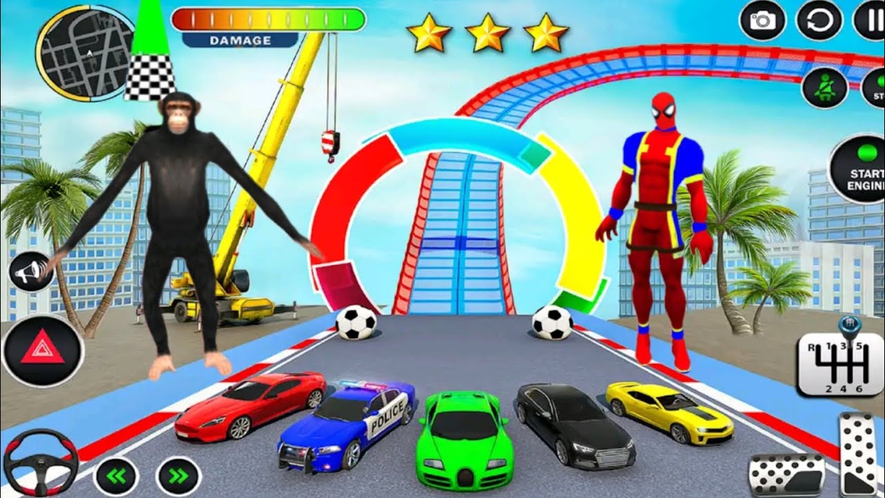 Ramp Car Games GT Superhero Car Stunt Master with Ultimate Races 3D ...