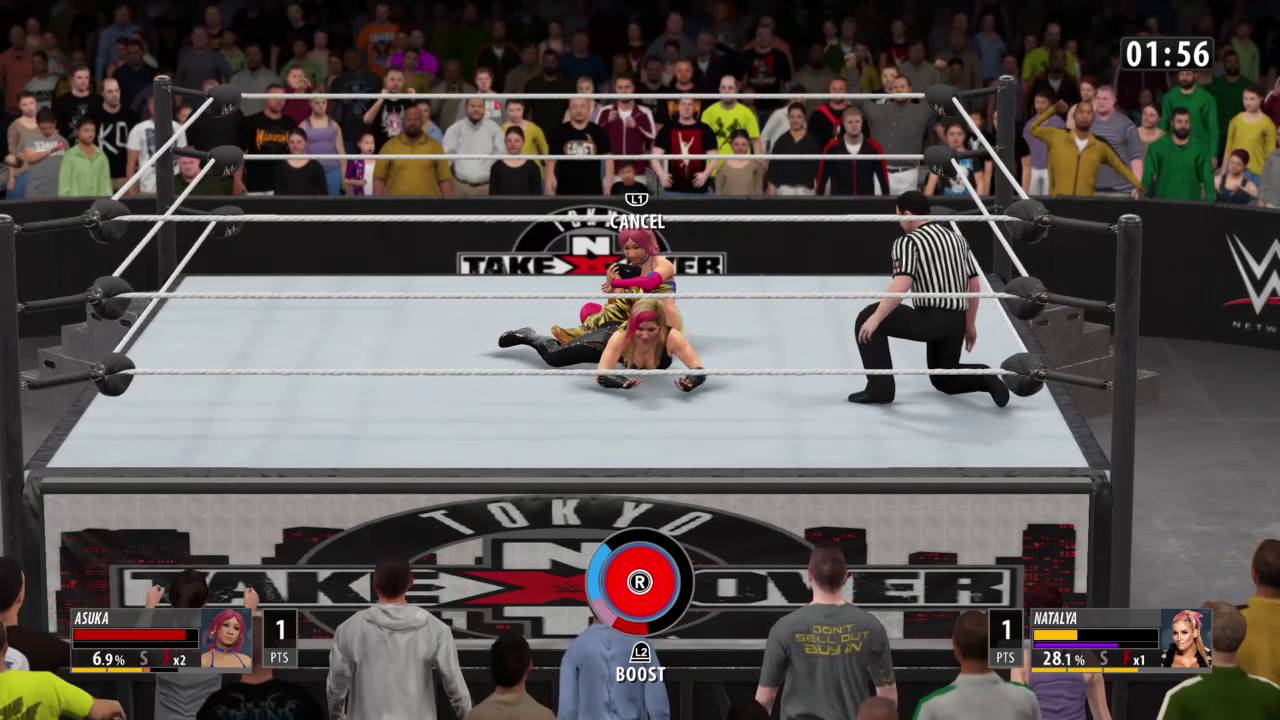 Natalya (C) Vs. Asuka | NXT Women's Championship | NXT Takeover: Japan ...