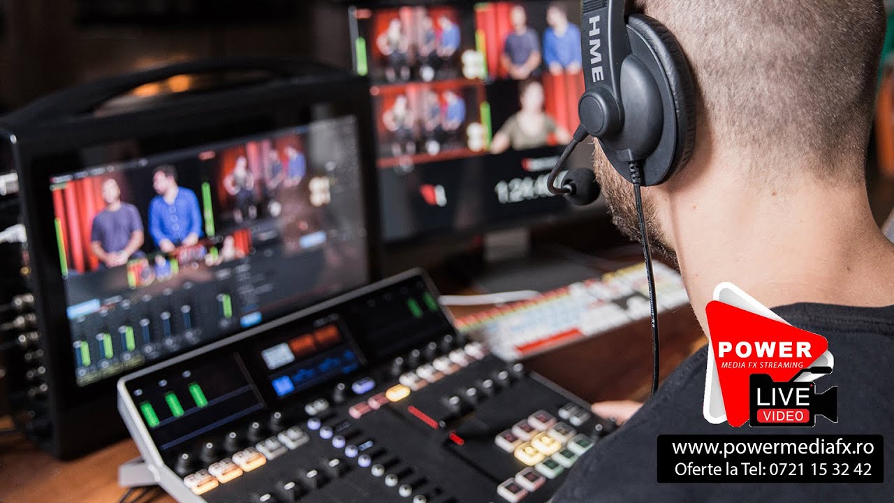 Filmare si Transmisie Video Live ONLINE Competitii Sportive - YouTube