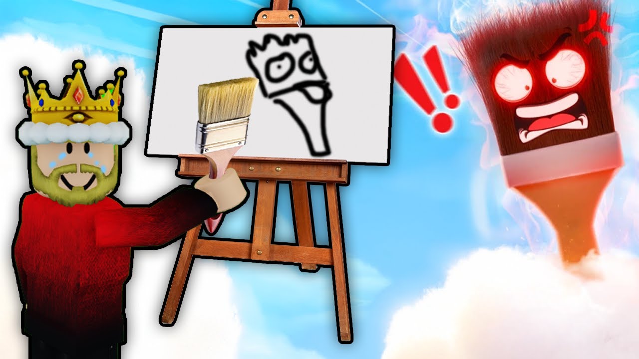 This game is so FUN and UNFAIR | DRAW OR DIE ROBLOX - YouTube