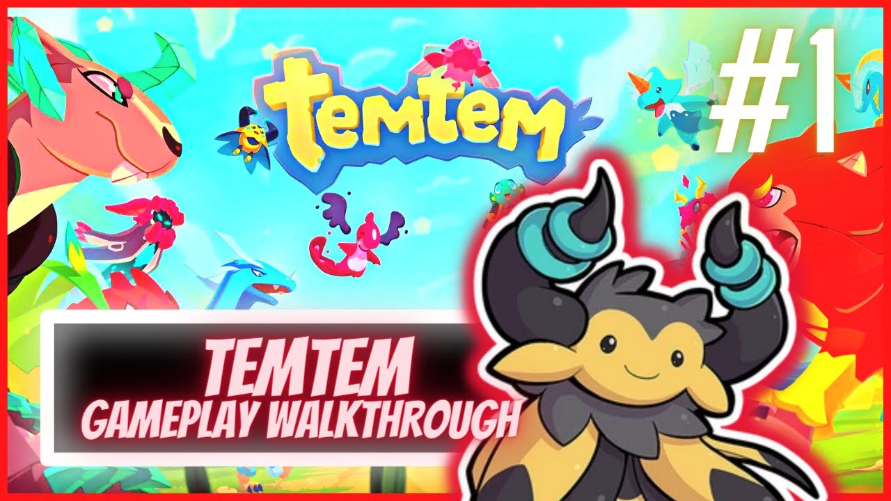 Temtem 1.0 Full Release - Gameplay Walkthrough Part 1 - Gazuma is a ...