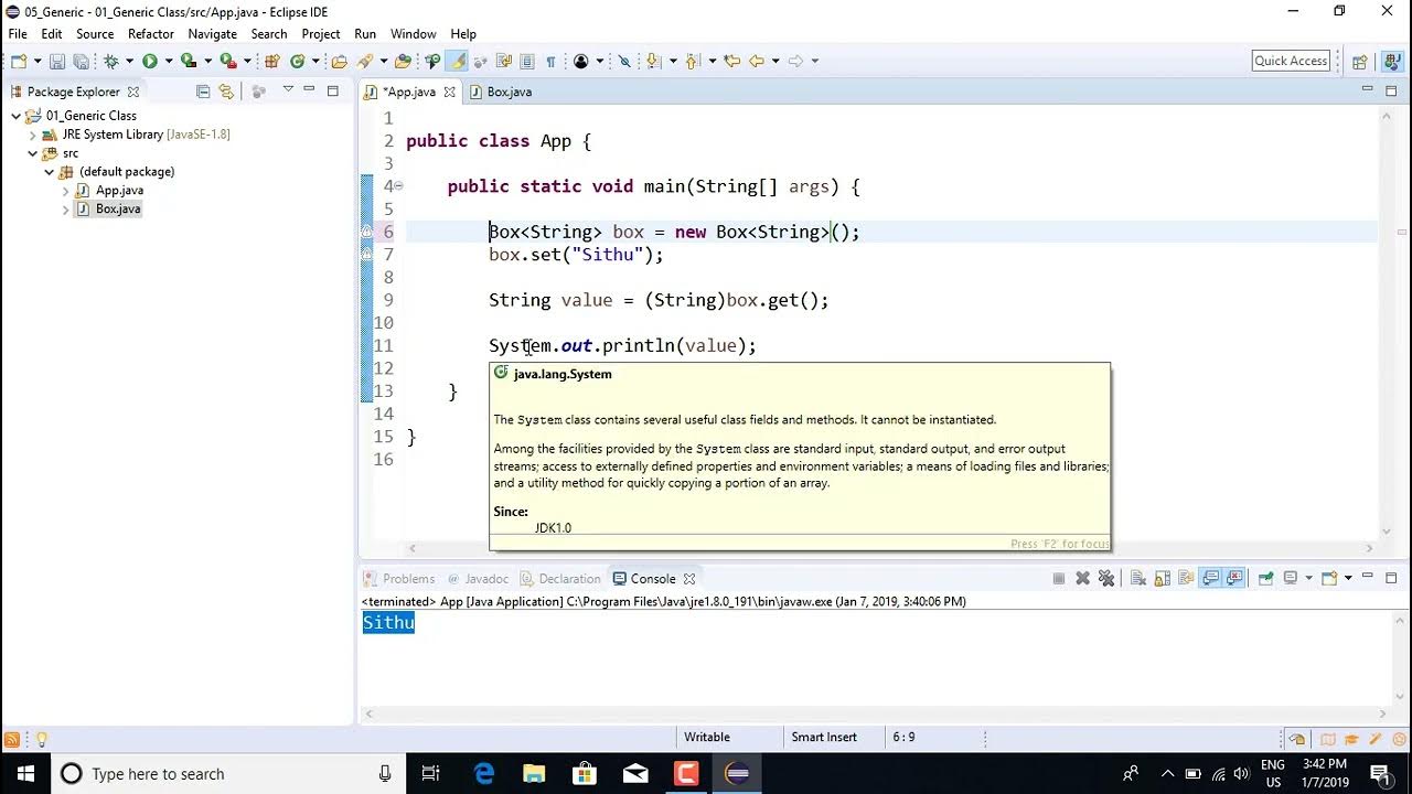 84 Generic Class - YouTube