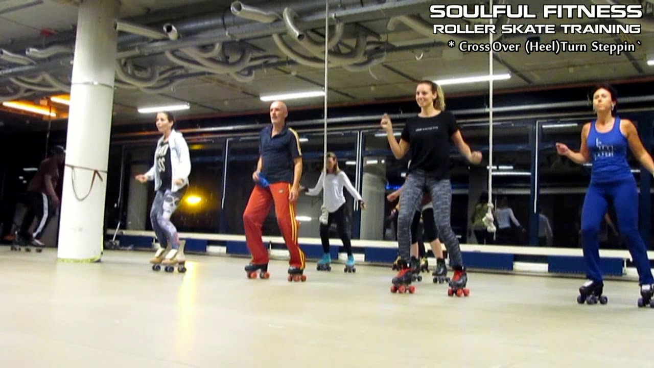 Cross Over Heel Turn Stepping - YouTube