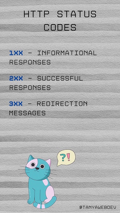 HTTP response status codes - YouTube