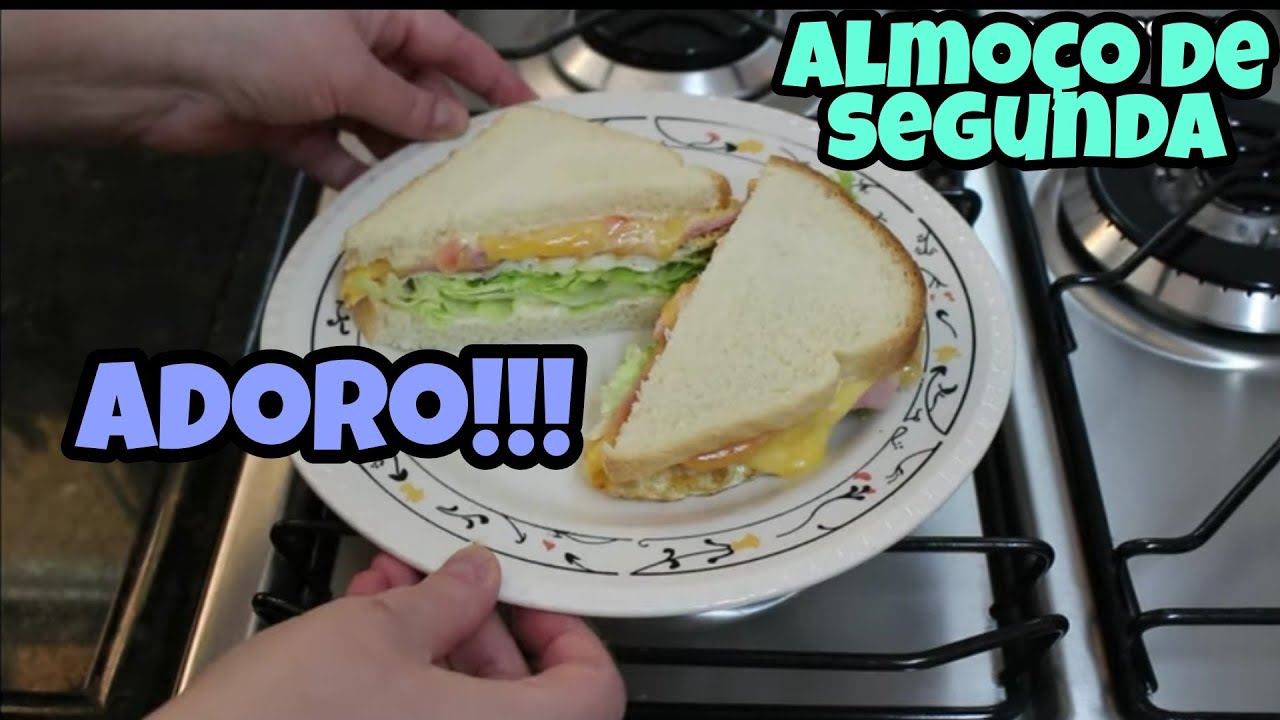 LANCHE AMERICANO NO PÃO DE FORMA - YouTube