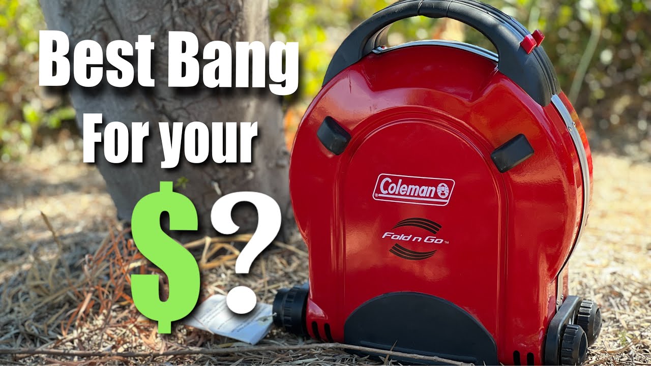 Coleman Fold N Go Portable Camping Stove - YouTube